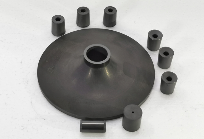 SILICON CARBIDE SLURRY ATOMIZATION DISC AND SANDBLASTING NOZZLE